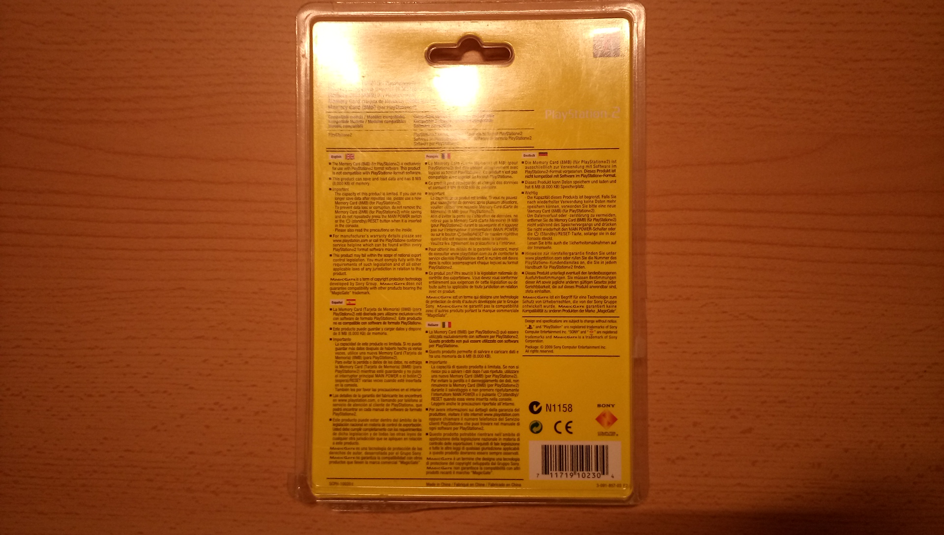 PS2 - Sony PS2 Memory Cards from 2008 and 2009 fake? | PSX-Place